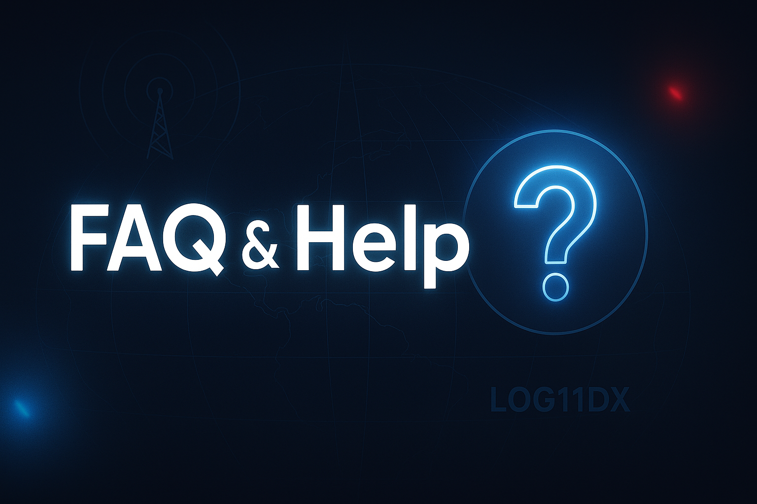 FAQ & Help – LOG11DX